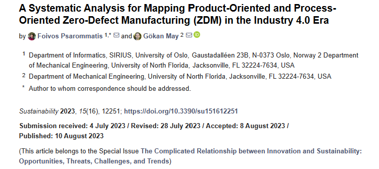 A Systematic Analysis for Mapping Product-Oriented and Process-Oriented ...